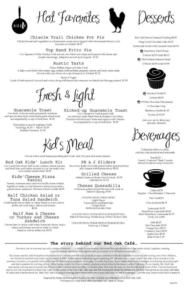 Weekend Lunch - Red Oak Cafe League City TX